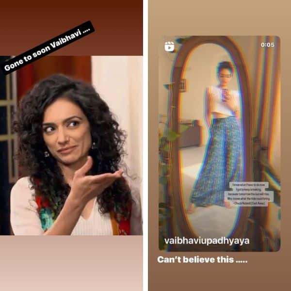 Vaibhavi Upadhyaya Passed Away Rupali Ganguly Heart Broken Over Co Star ...