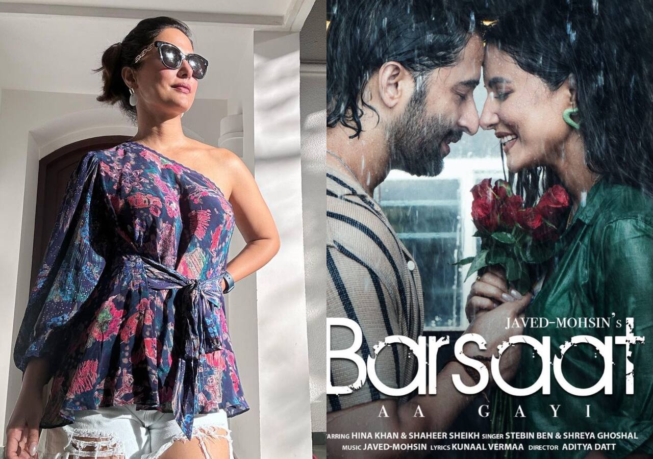 Barsaat Aa Gayi: Hina Khan doubly excited for new song with Shaheer ...