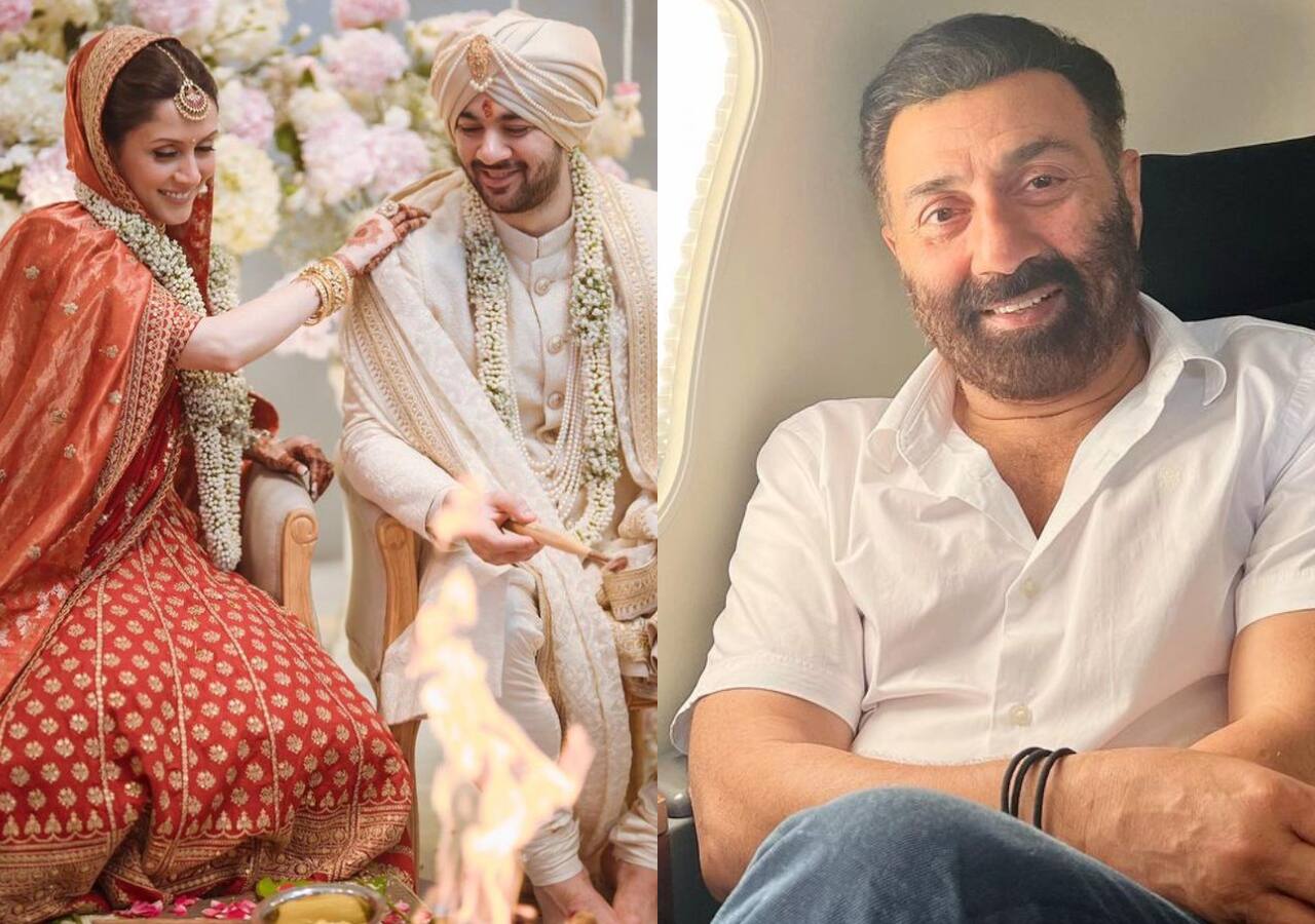 Karan Deol, Drisha Acharya Wedding: Sunny Deol gives warm welcome to ...