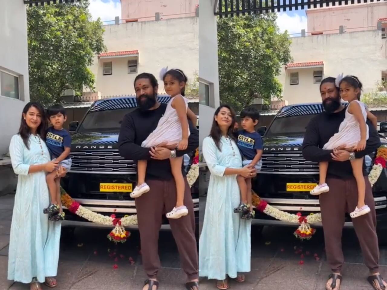KGF star Yash adds a swanky new Range Rover SUV to his luxury car ...