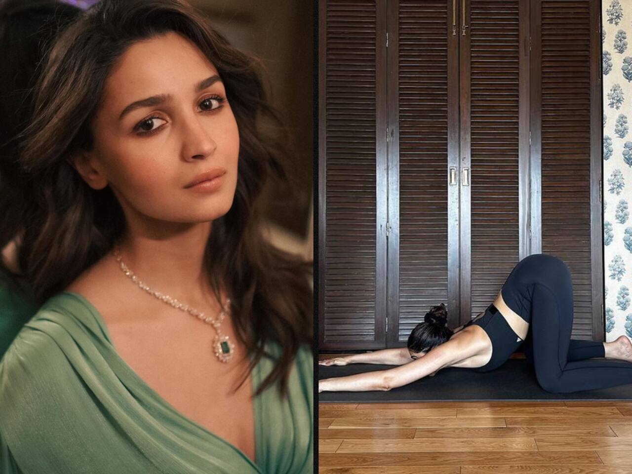 Deepika Padukone quizzes fans about her yoga pose, Alia Bhatt responds ...