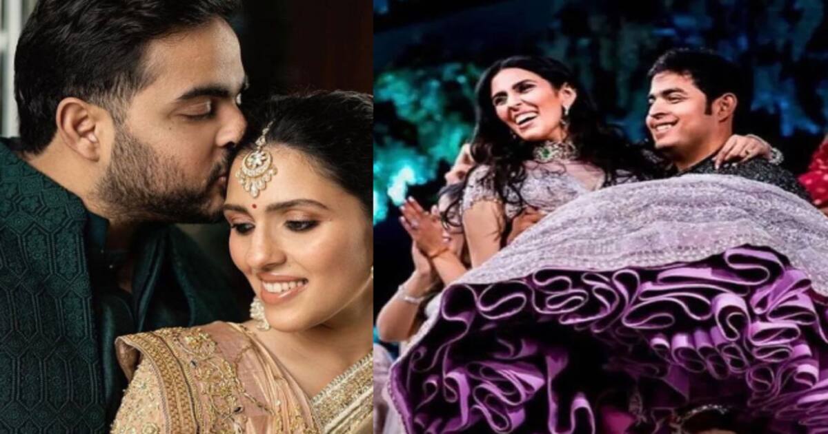 Top 10 pictures of Shloka Ambani and Akash Ambani that are pure love