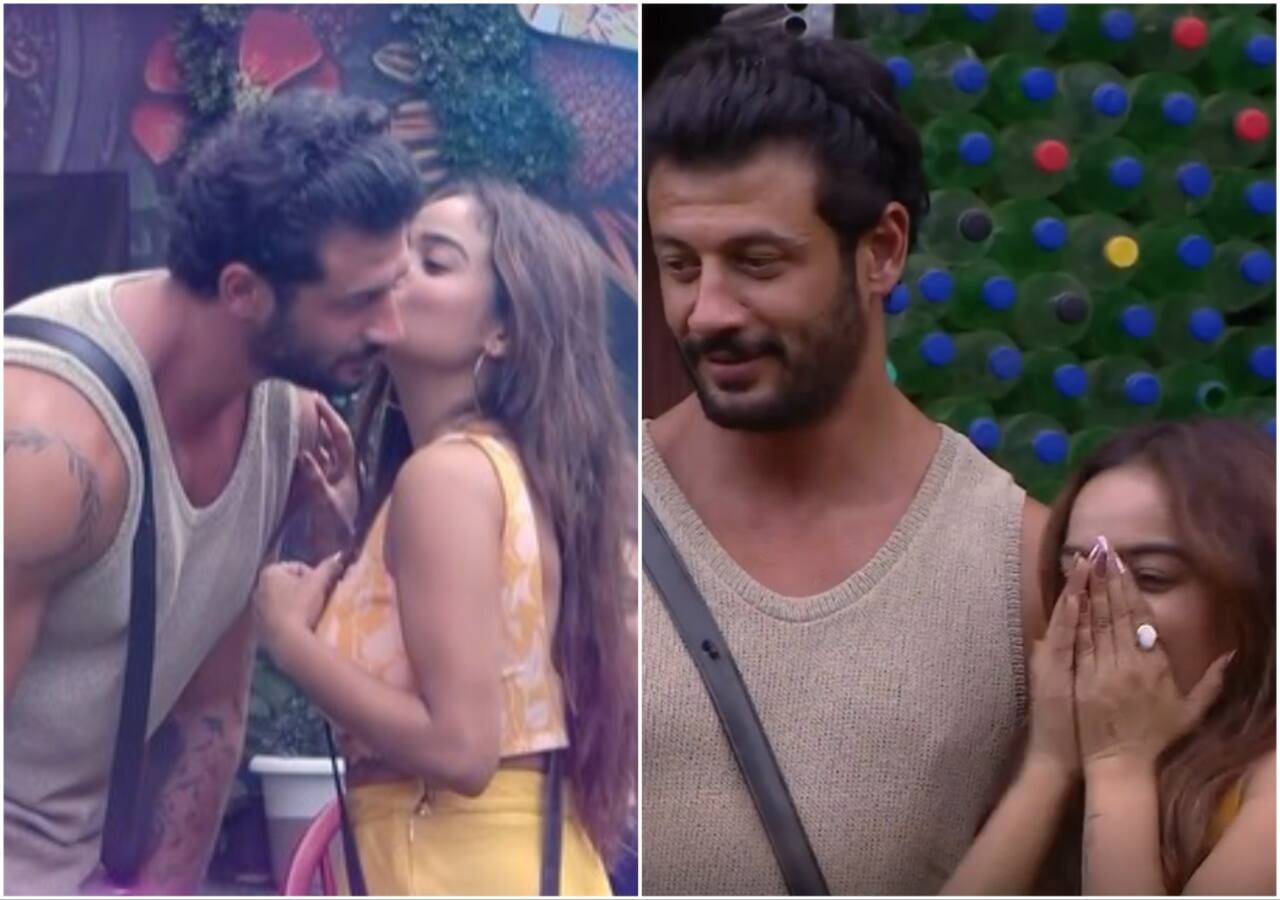 Manisha Rani Kisses Jad Hadid At Bigg Boss Ott 2 सलमान खान के शो में