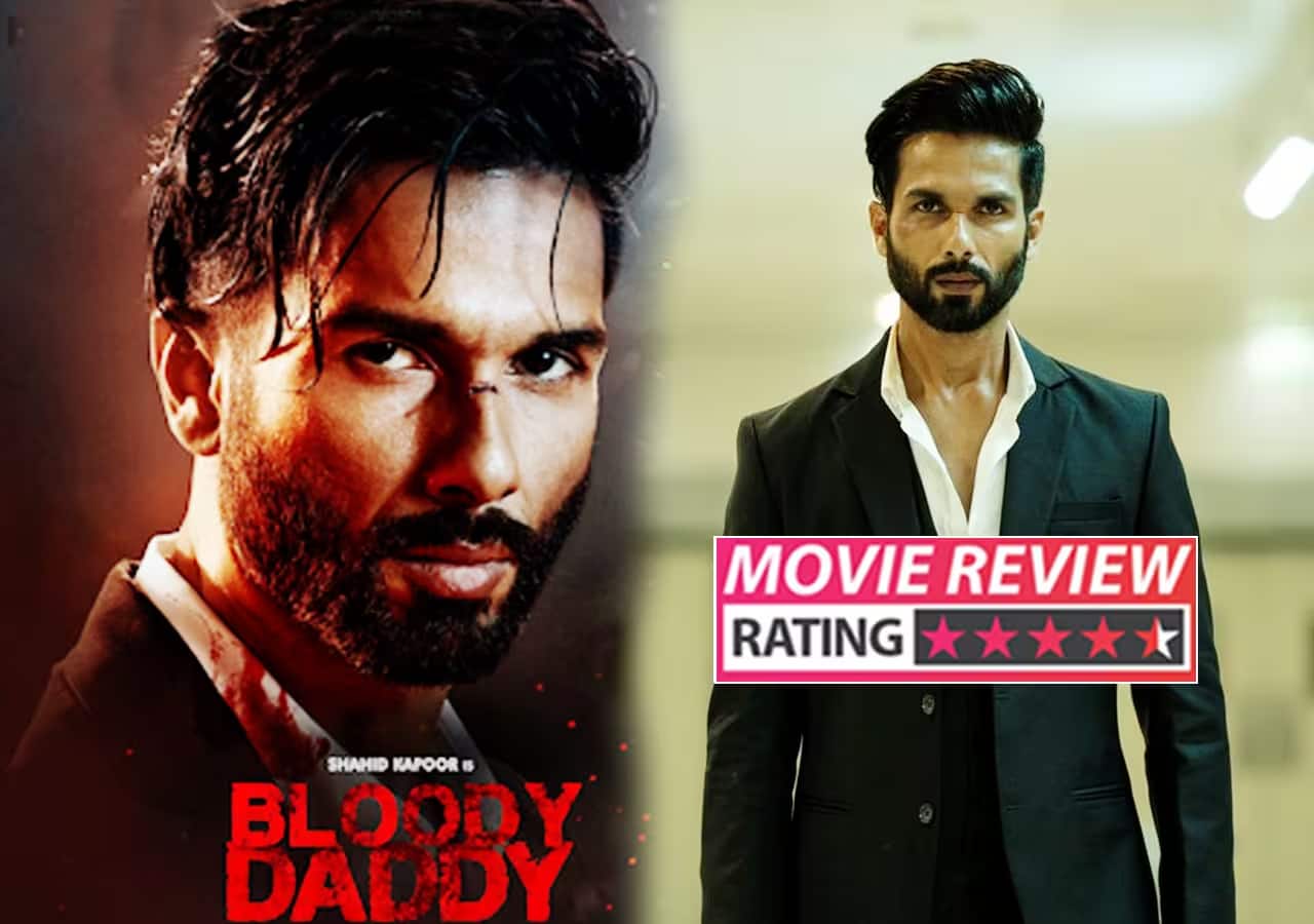 Shahid Kapoor Film Bloddy Daddy Movie Review - Bloody Daddy Review ...