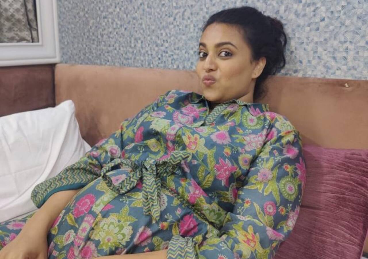 Swara Bhaskar publicly kissed her husband Fahad Ahmad, the actress looked beautiful in black ...
