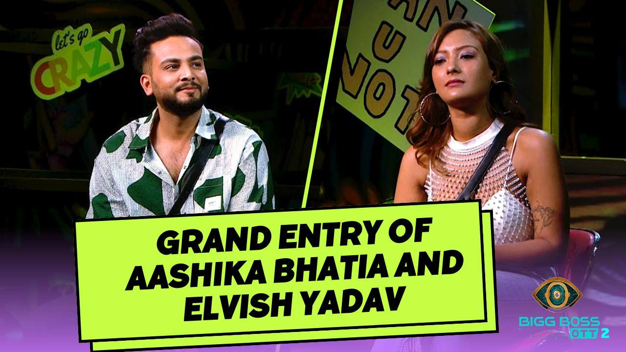 Big Boss Ott 2 Elvish Yadav And Aashika Bhatia Bring The Fun Factor To