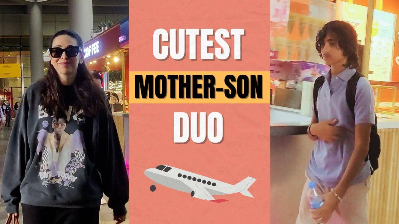Karisma Kapoor and her son's airport style is the perfect inspiration ...