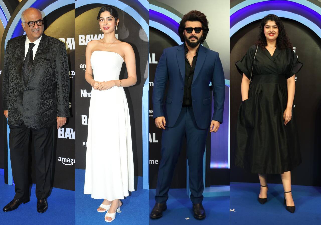 Bawaal Movie Screening: Varun Dhawan, Janhvi Kapoor steal limelight ...