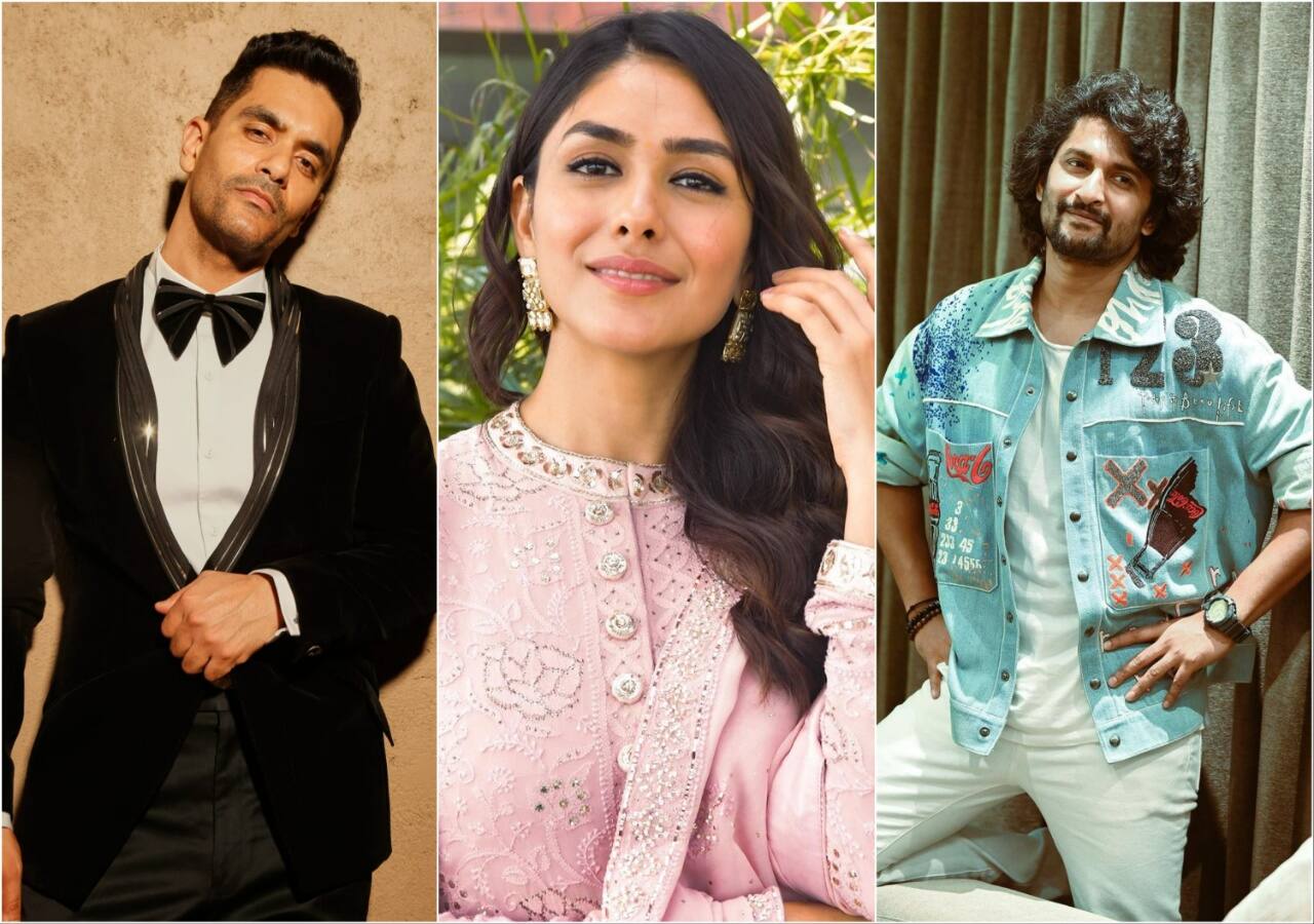 Angad Bedi will make His South debut with hi nanna film along with superstar nani and mrunal ...
