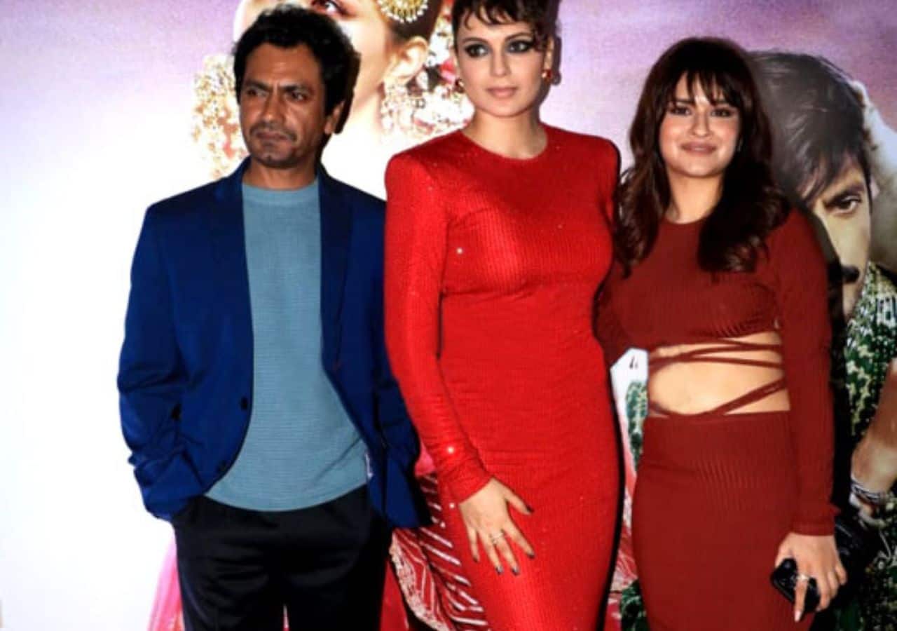 Kangana Ranaut Dances With Avneet Kaur Nawazuddin Siddiqui Watches In