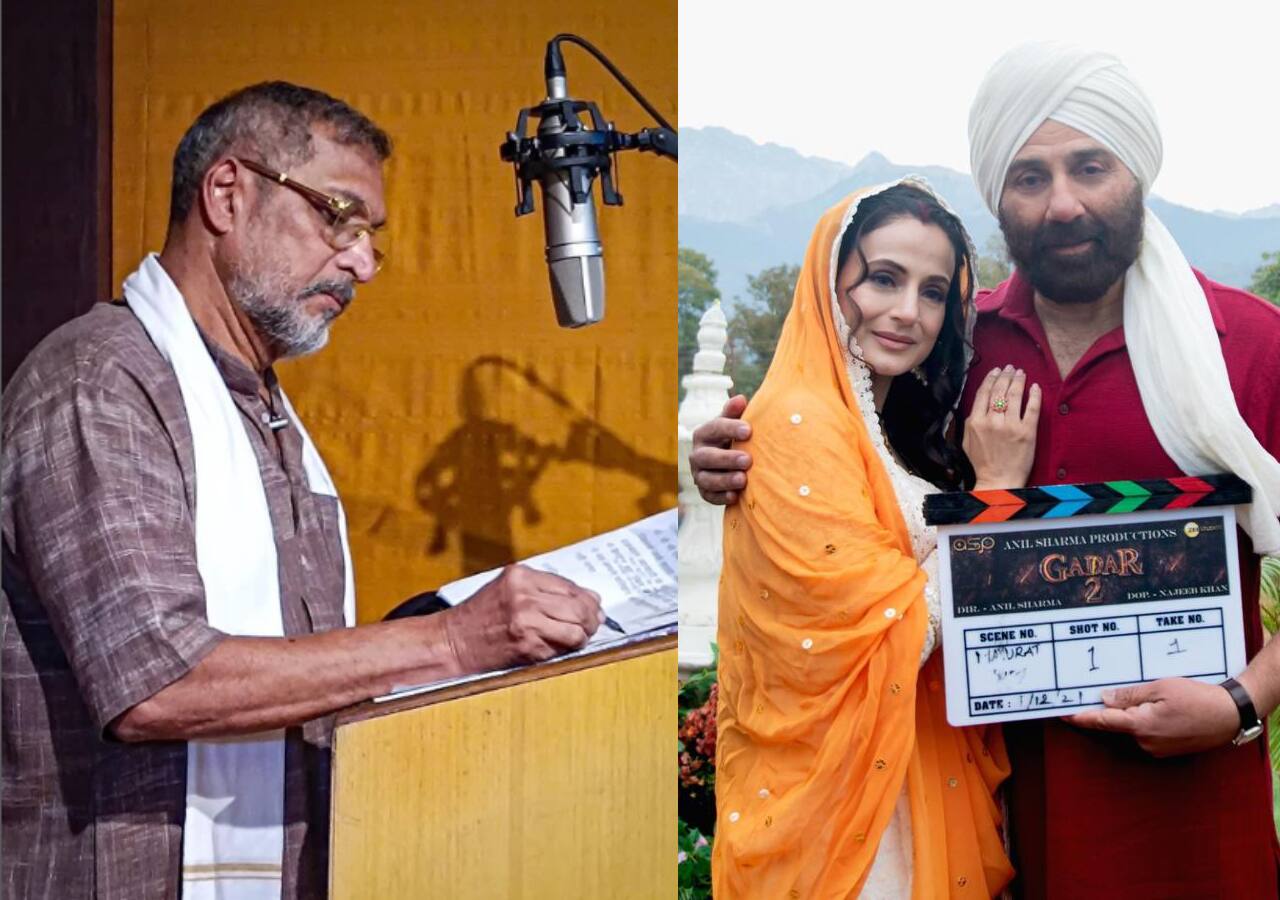 Gadar 2: Nana Patekar dubs for Sunny Deol, Ameesha Patel film; predicts ...