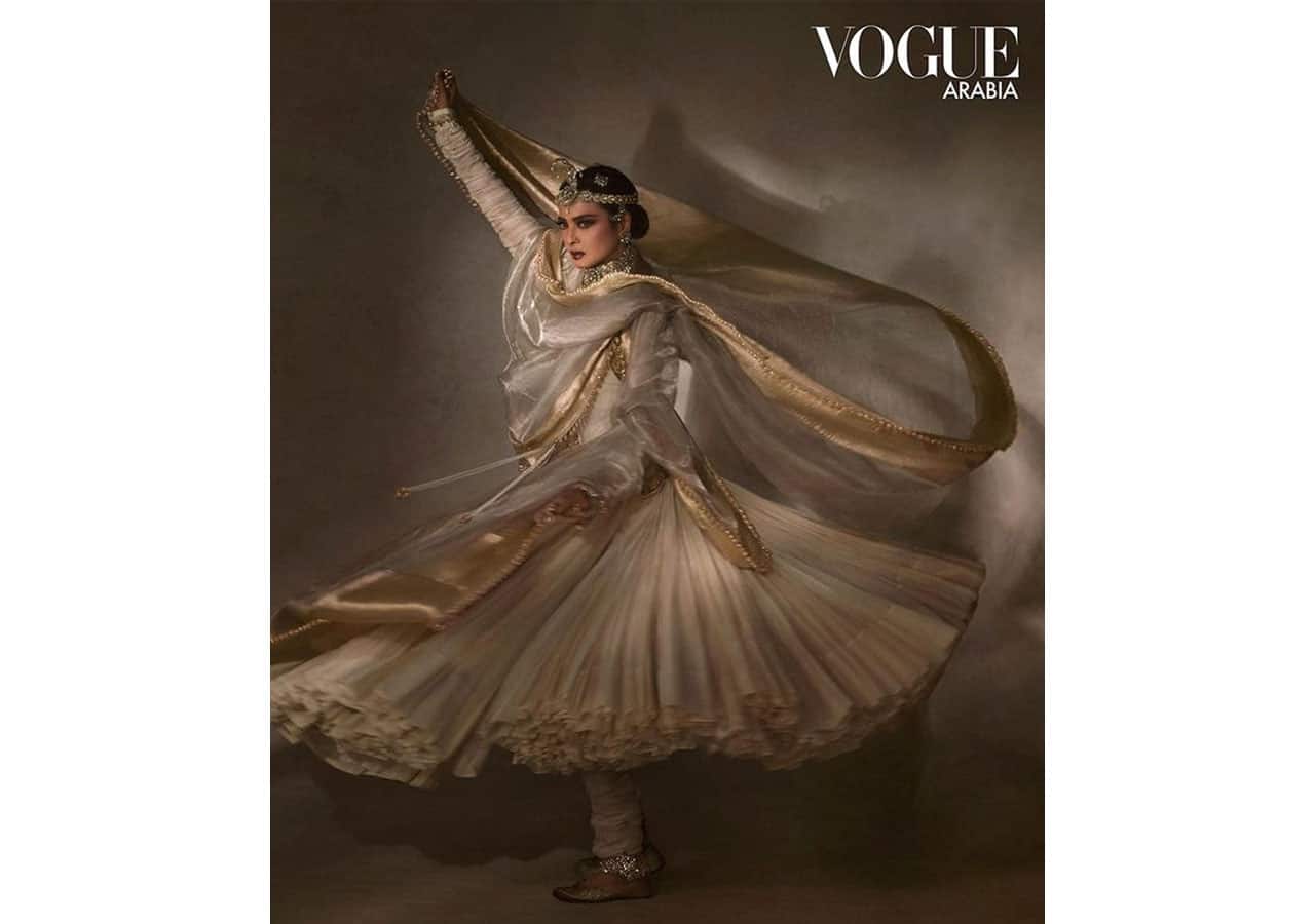 Rekha exudes royalty in recent photoshoot, proves she was, is, will be ...