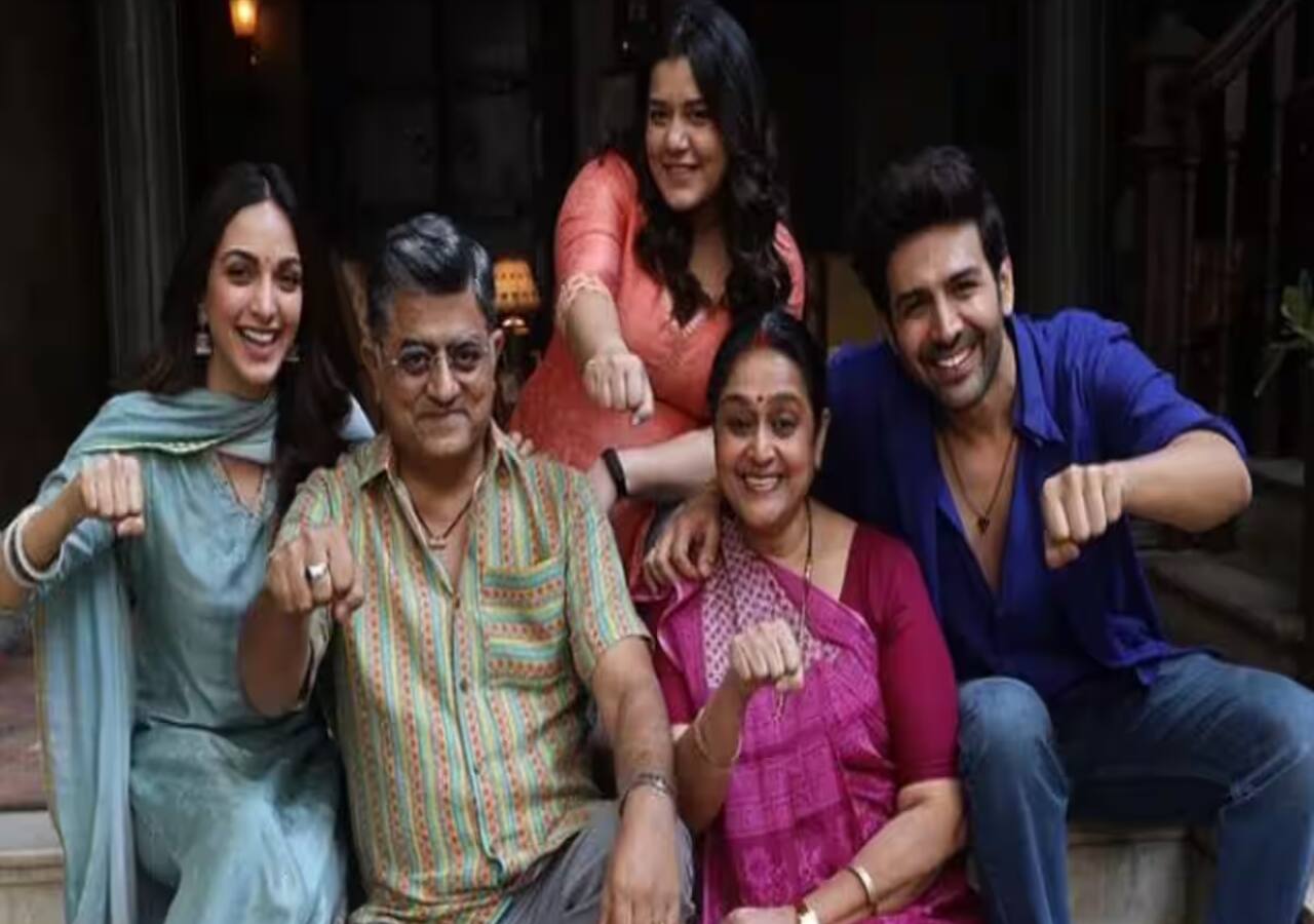 Kiara Advani Karthik Aryan starrer 'Satya Prem Ki Katha' drops in ... Kiara Advani Karthik Aryan starrer 'Satya Prem Ki Katha' drops in ...