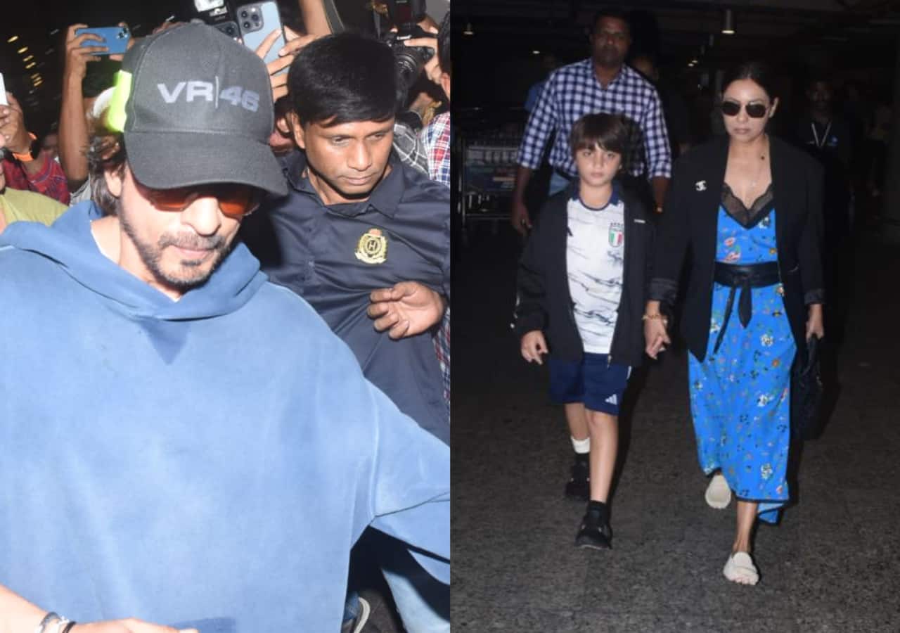 Shah rukh khan abram khan gauri khan1