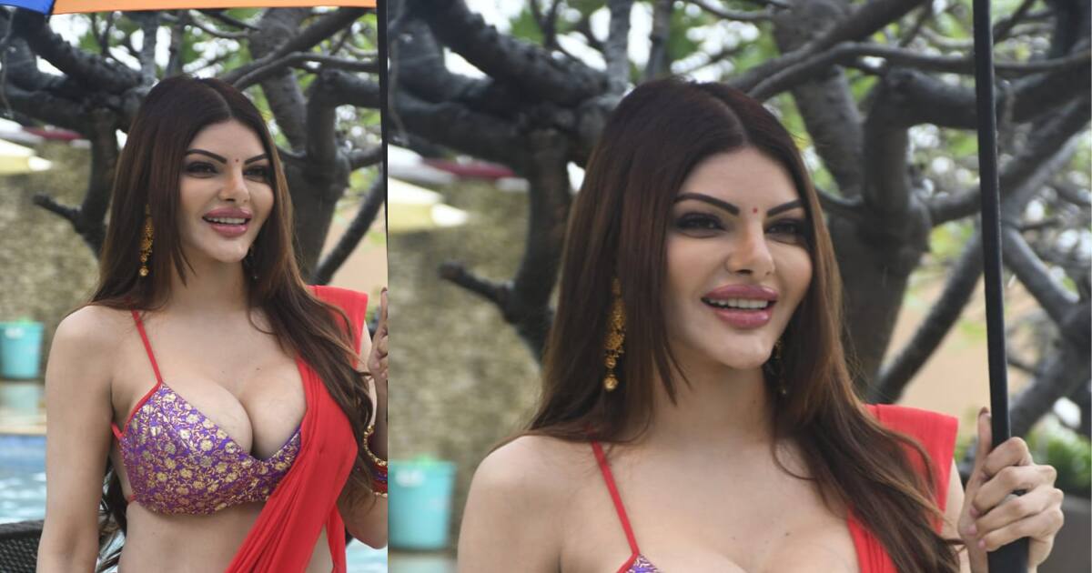 Top 10 photos of Sherlyn Chopra in hot bralette blouse that'll leave you breathless