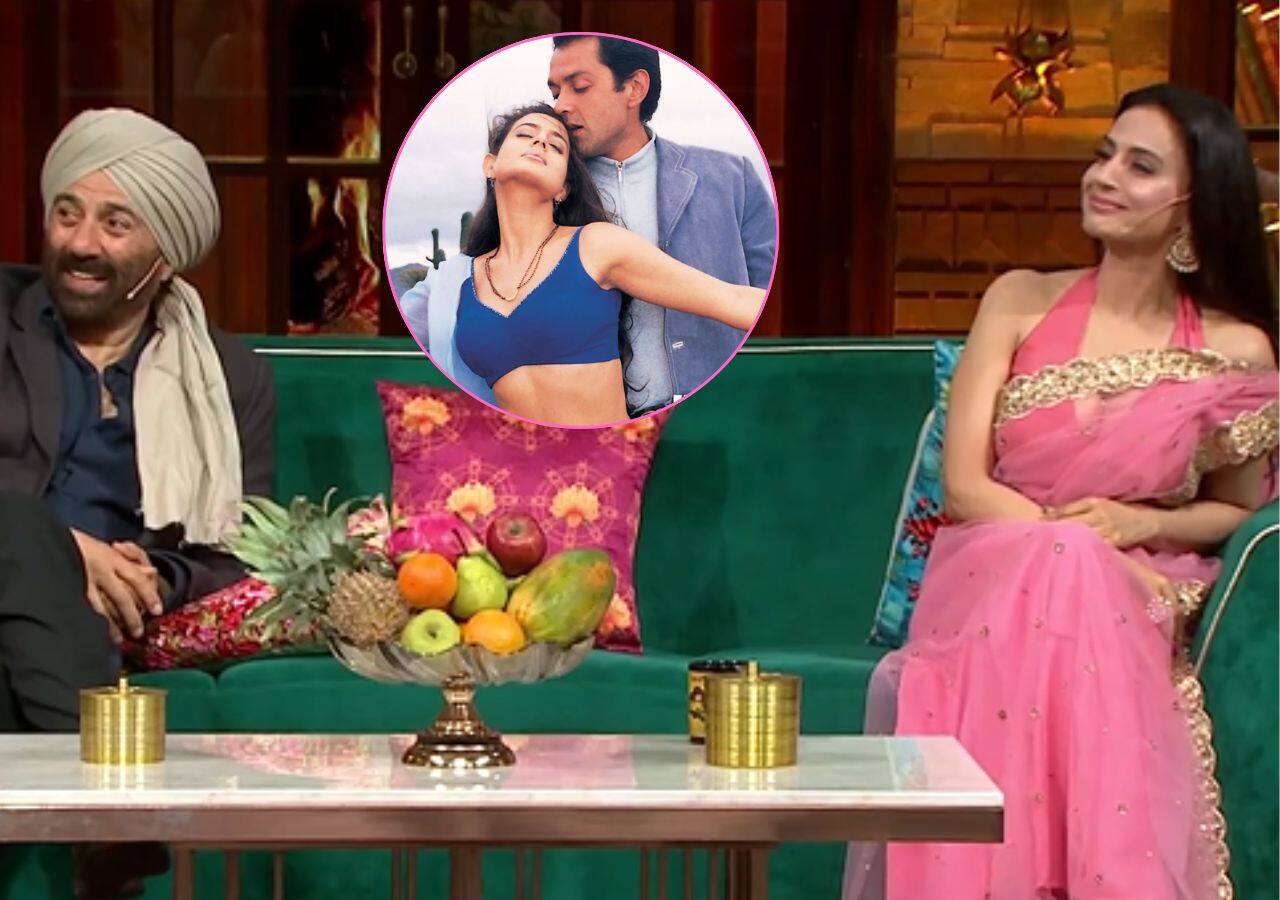 Gadar 2 stars Ameesha Patel and Sunny Deol in The Kapil Sharma Show : द कपिल शर्मा शो में नजर ...