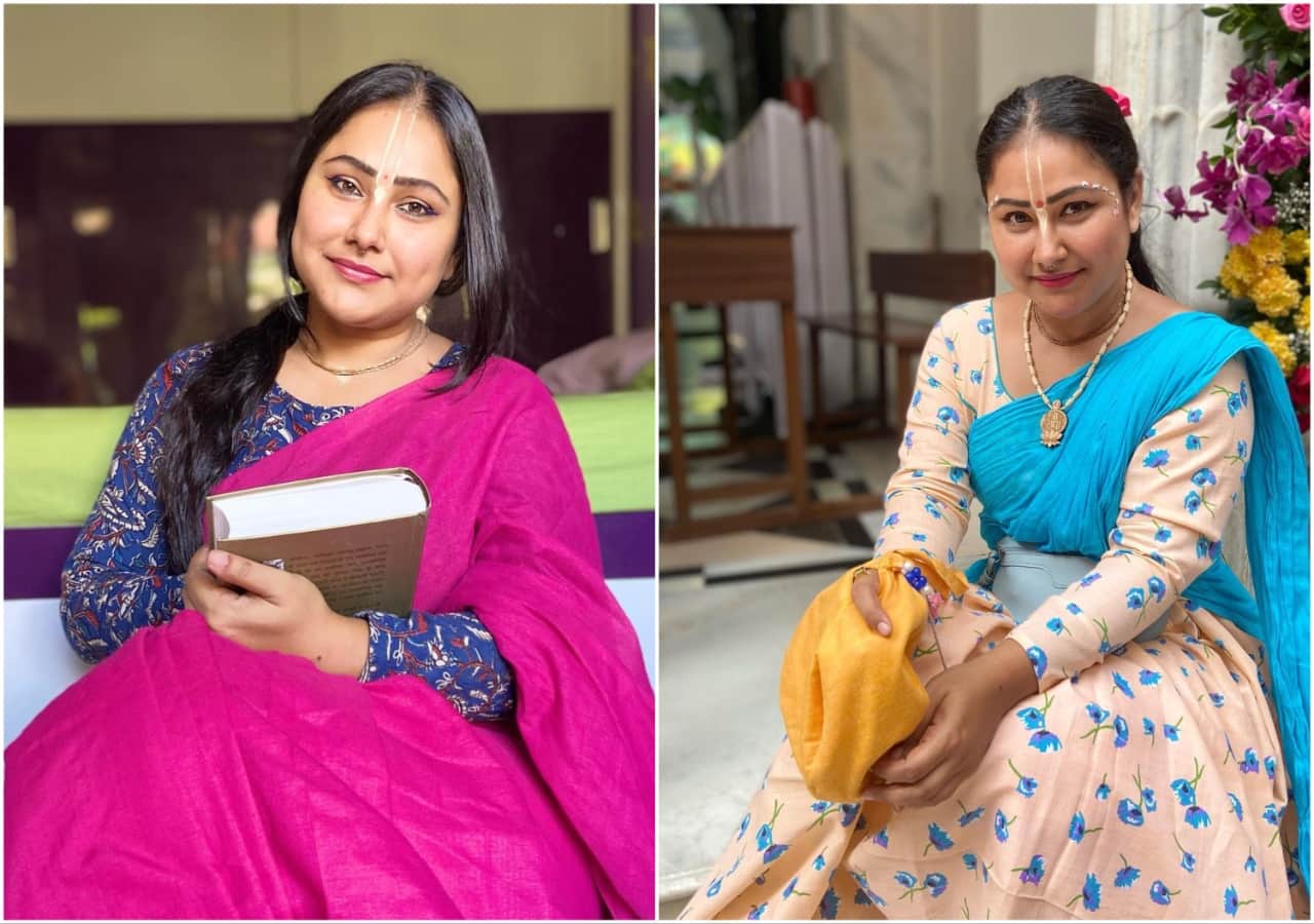 Priyanka Pandit latest photo will blow your mind: भगवान कृष्ण की भक्ति ...