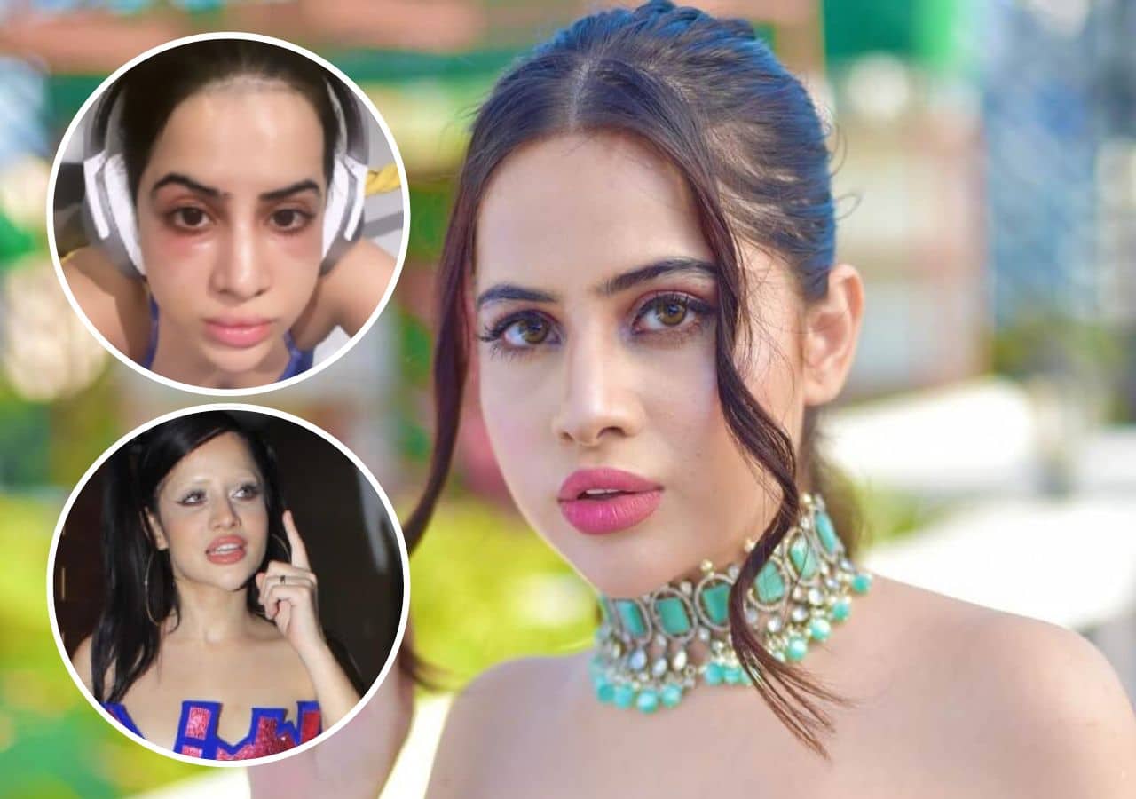 Urfi Javed Experiment With Her Looks Bleaching Eyebrows To Eye Filler ...