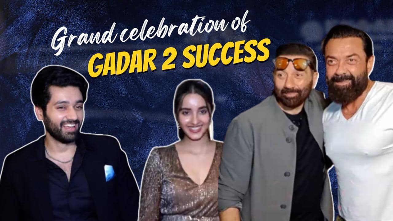 Gadar 2 smashes box office records, Sunny Deol hosts a star-studded celebration for the entire ...