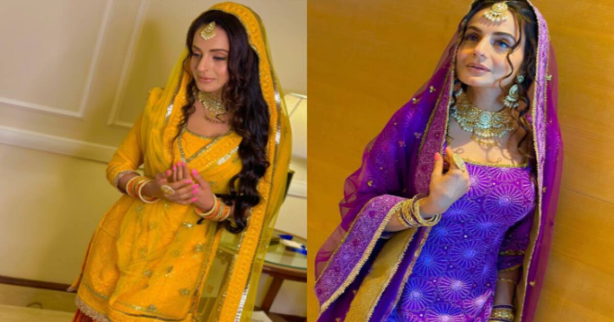 Gadar 2: Ameesha Patel's desi looks as Sakina will make you go 'mai utthe dil chod aya'