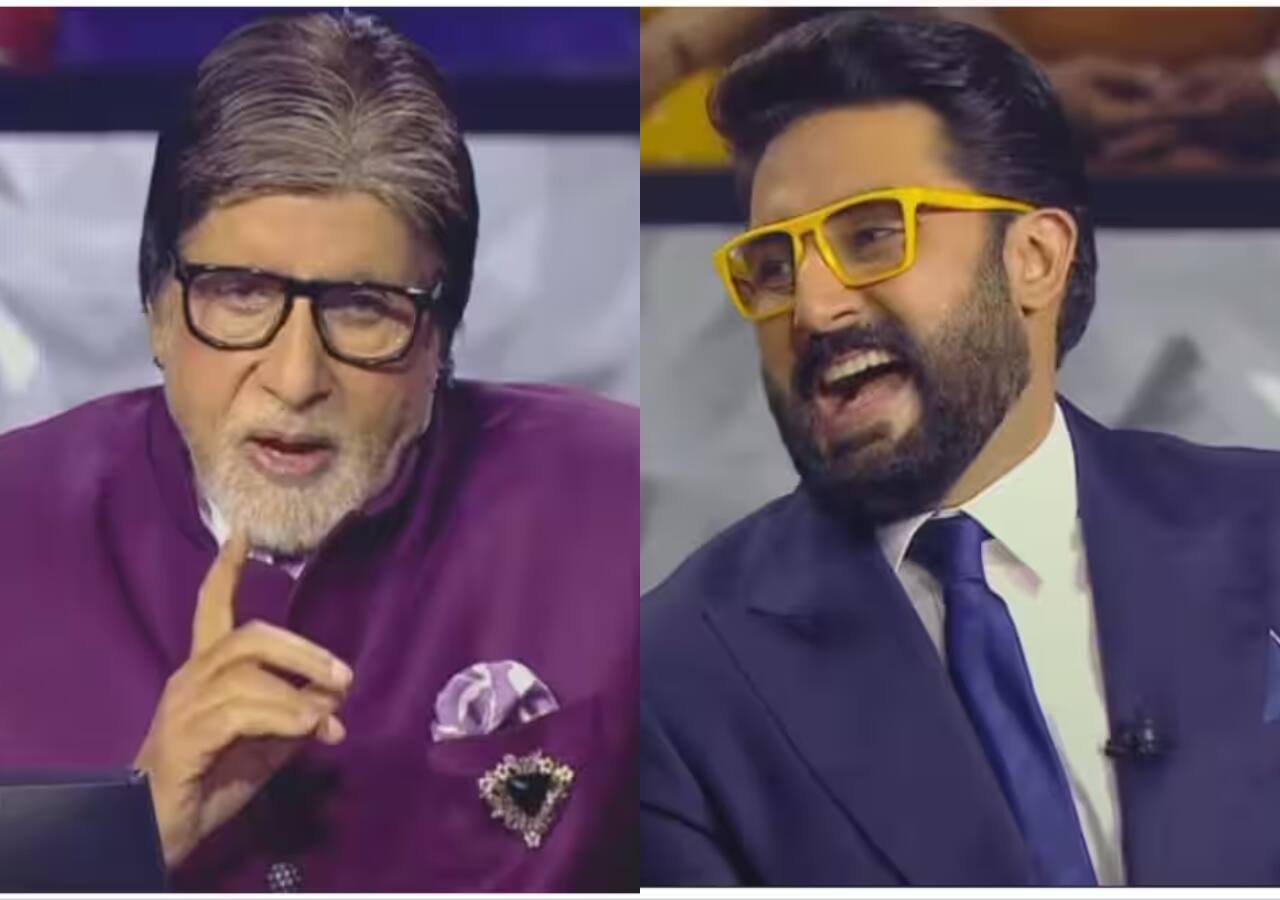 Kaun Banega Crorepati 15: Amitabh Bachchan reveals he and Abhishek ... Kaun Banega Crorepati 15: Amitabh Bachchan reveals he and Abhishek ...