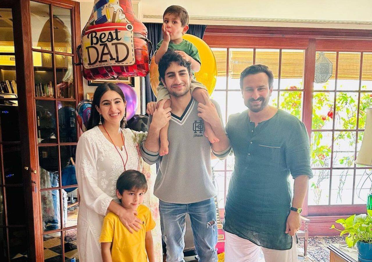 Inside Saif Ali Khan's birthday celebration with his four kids