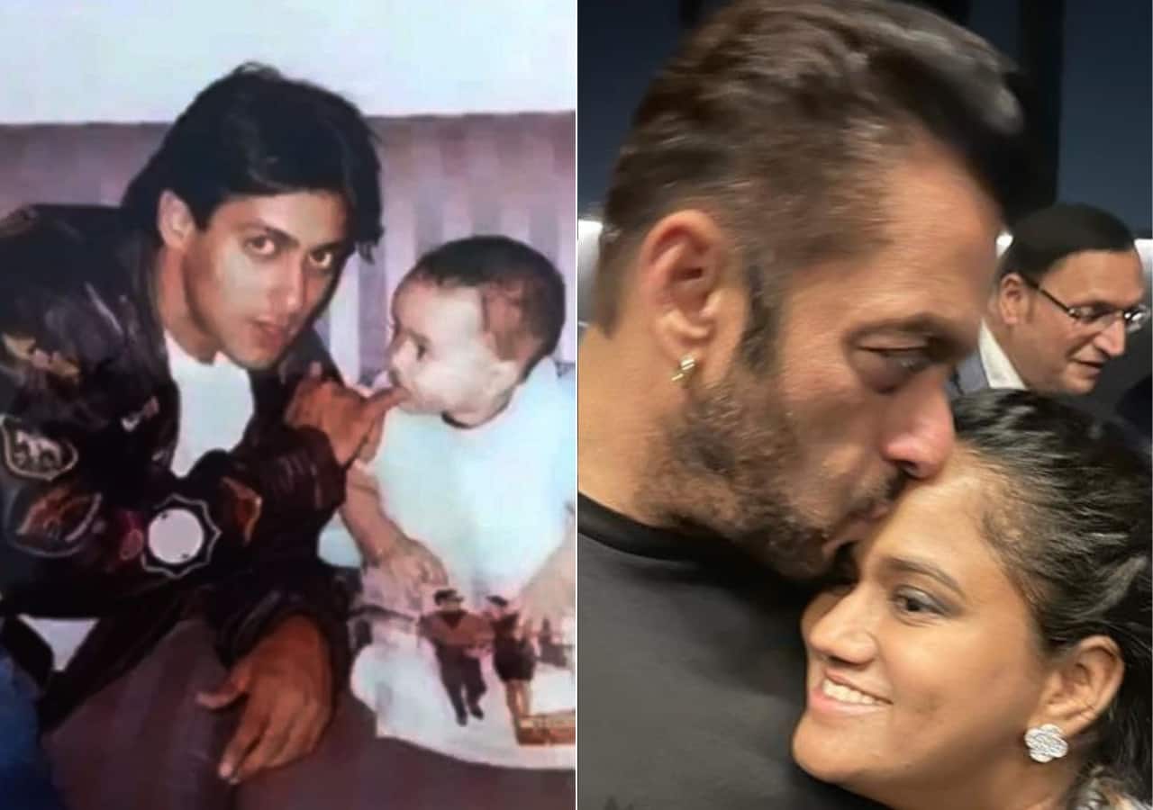 Salman Khan wished Arpita Khan on her birthday in a cute way, shared a childhood picture - सलमान ...