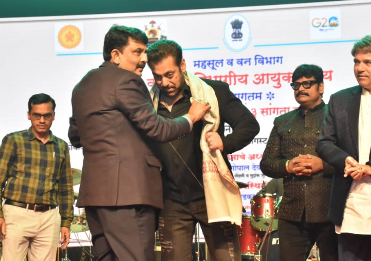 Tiger 3 star Salman Khan proves he is the swag master as he attends an ...