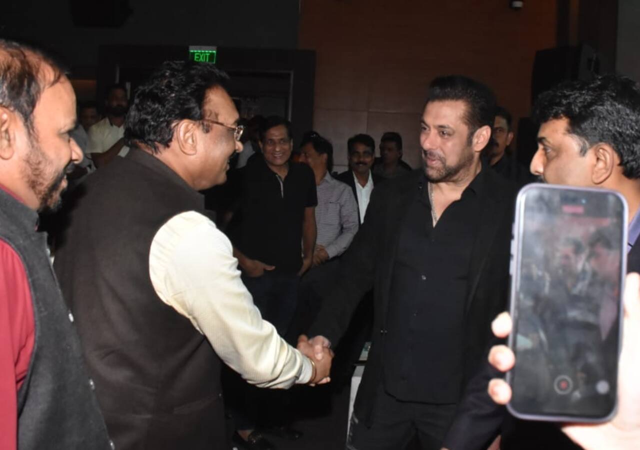 Tiger 3 star Salman Khan proves he is the swag master as he attends an ...