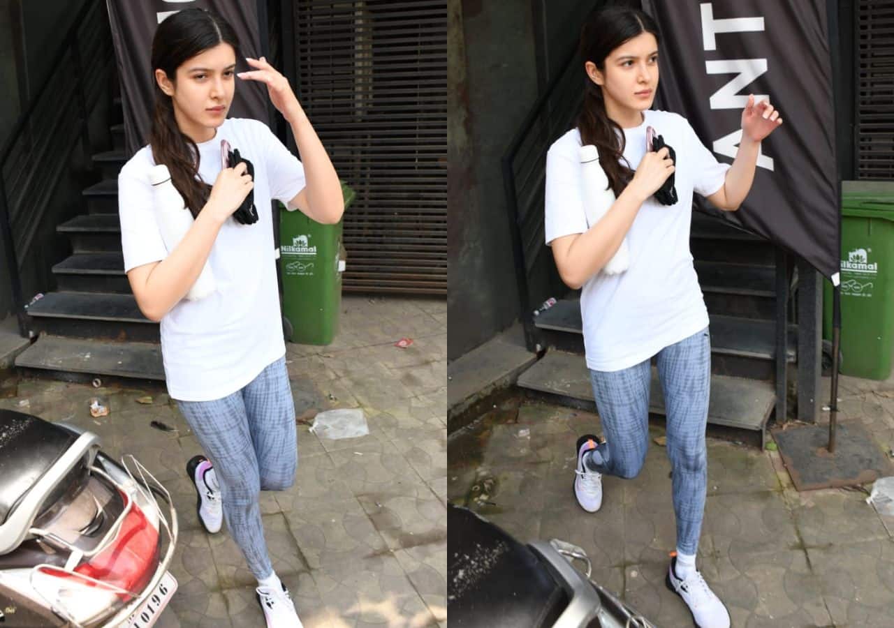 Shanaya Kapoor no makeup look photos viral : शनाया कपूर नो मेकअप लुक वाली तस्वीरें हुईं वायरल