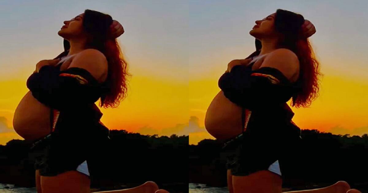 Aashka Goradia flaunts her fully grown baby bump; a look at actress who stunned with their ...