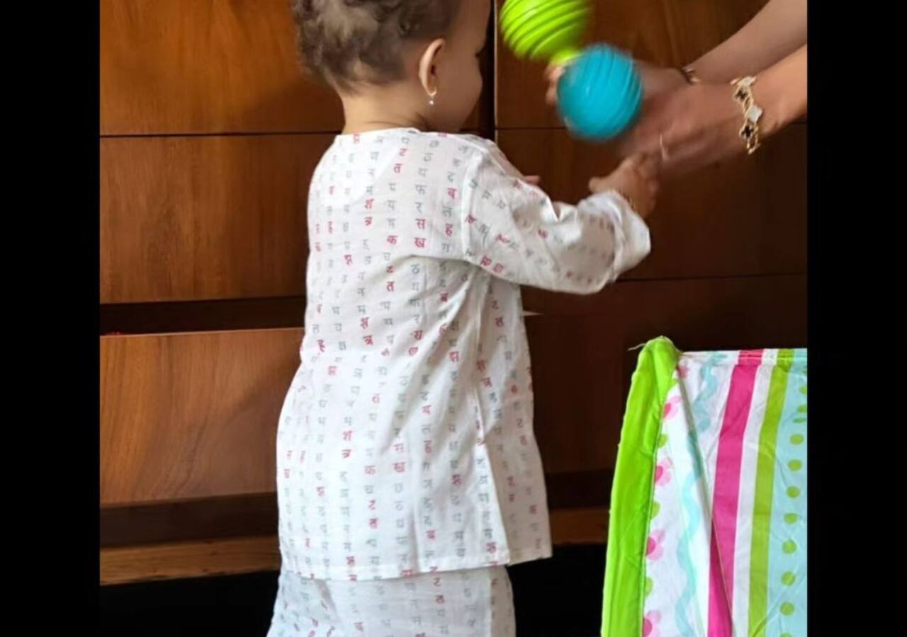 Priyanka shared a cute photo of Malti Mary