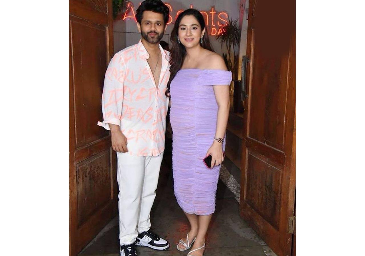 Rahul Vaidya and Disha Parmar's baby shower ceremony is a fairy tale ...