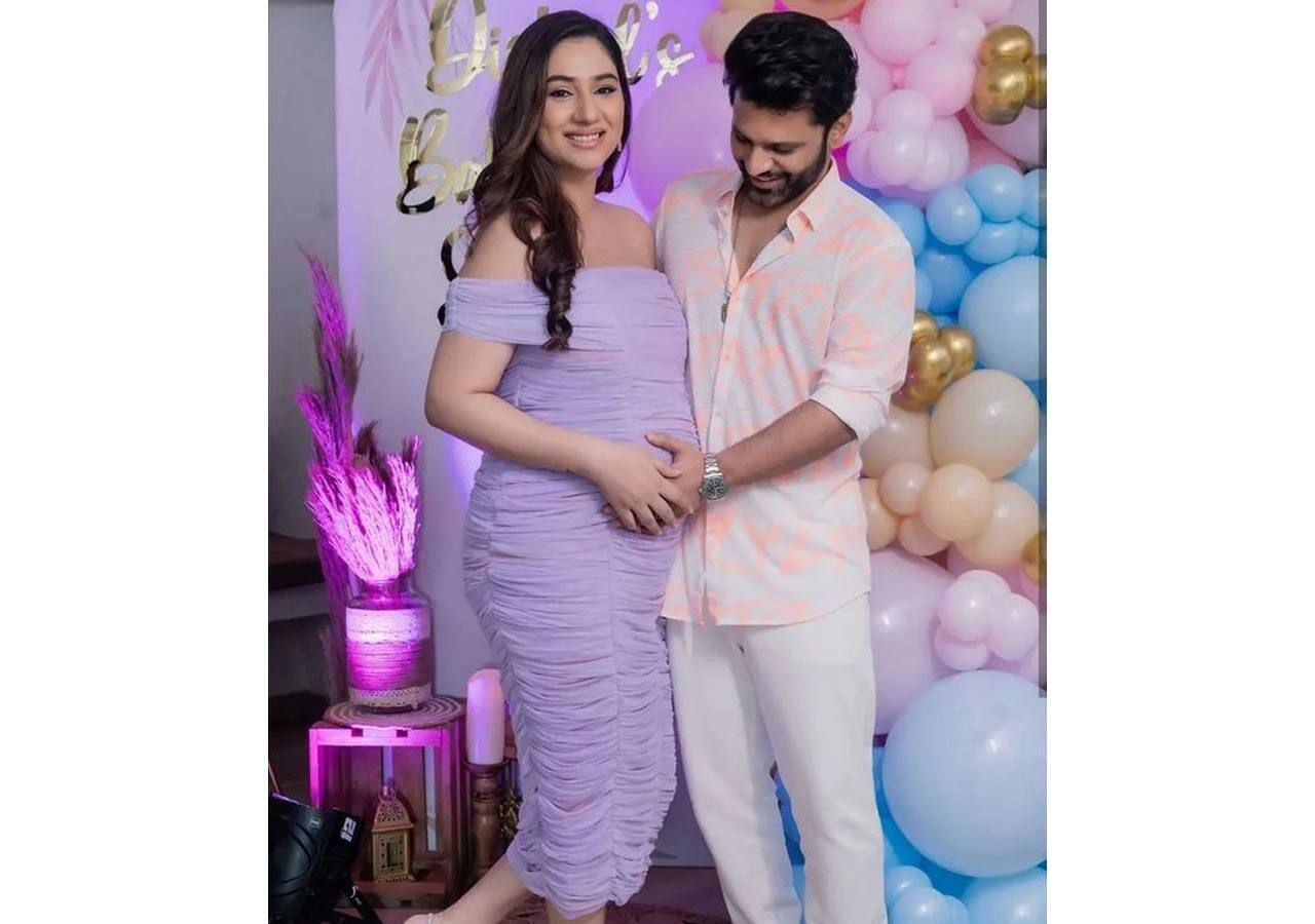 Rahul Vaidya and Disha Parmar's baby shower ceremony is a fairy tale ...
