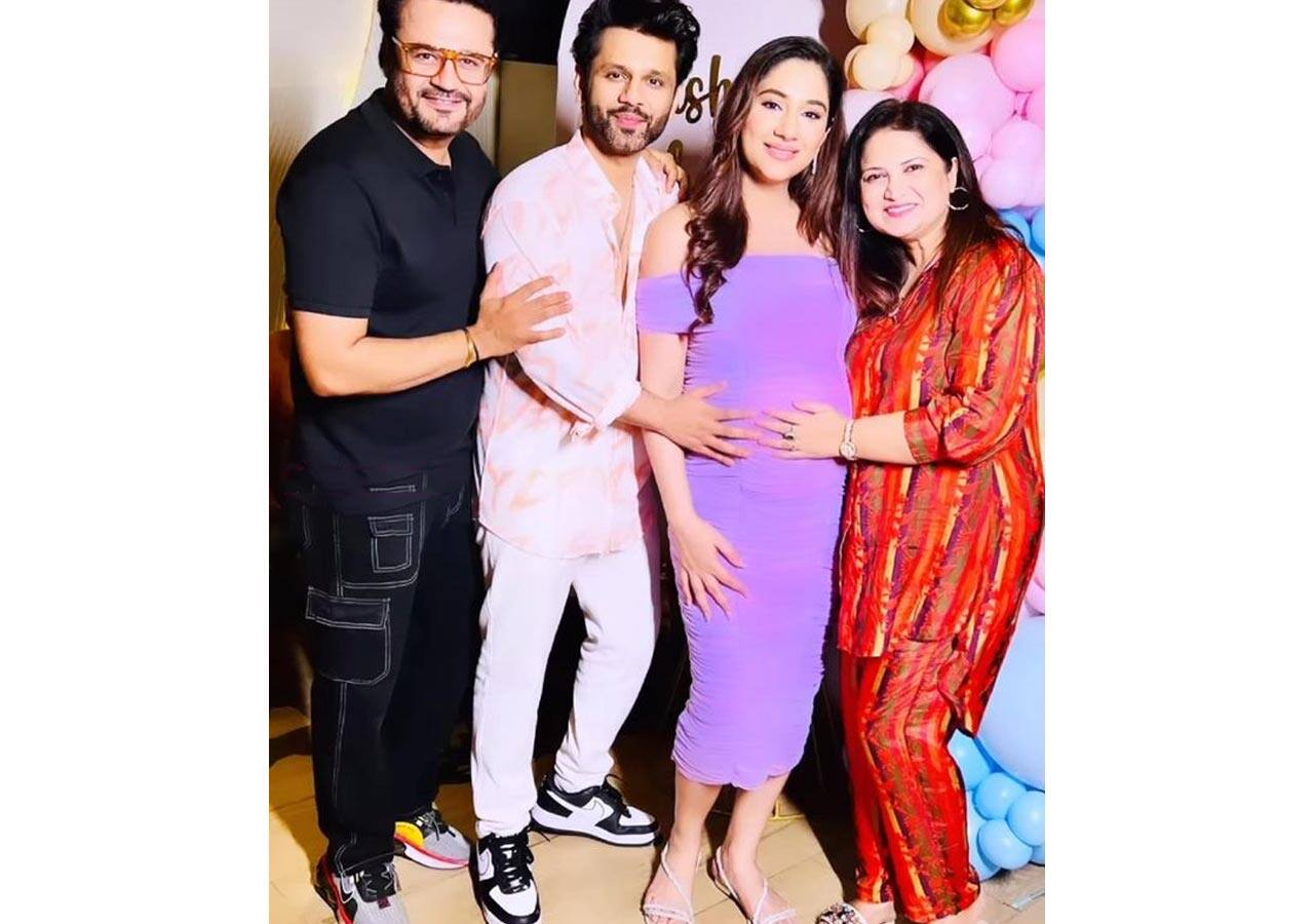 Rahul Vaidya and Disha Parmar's baby shower ceremony is a fairy tale ...