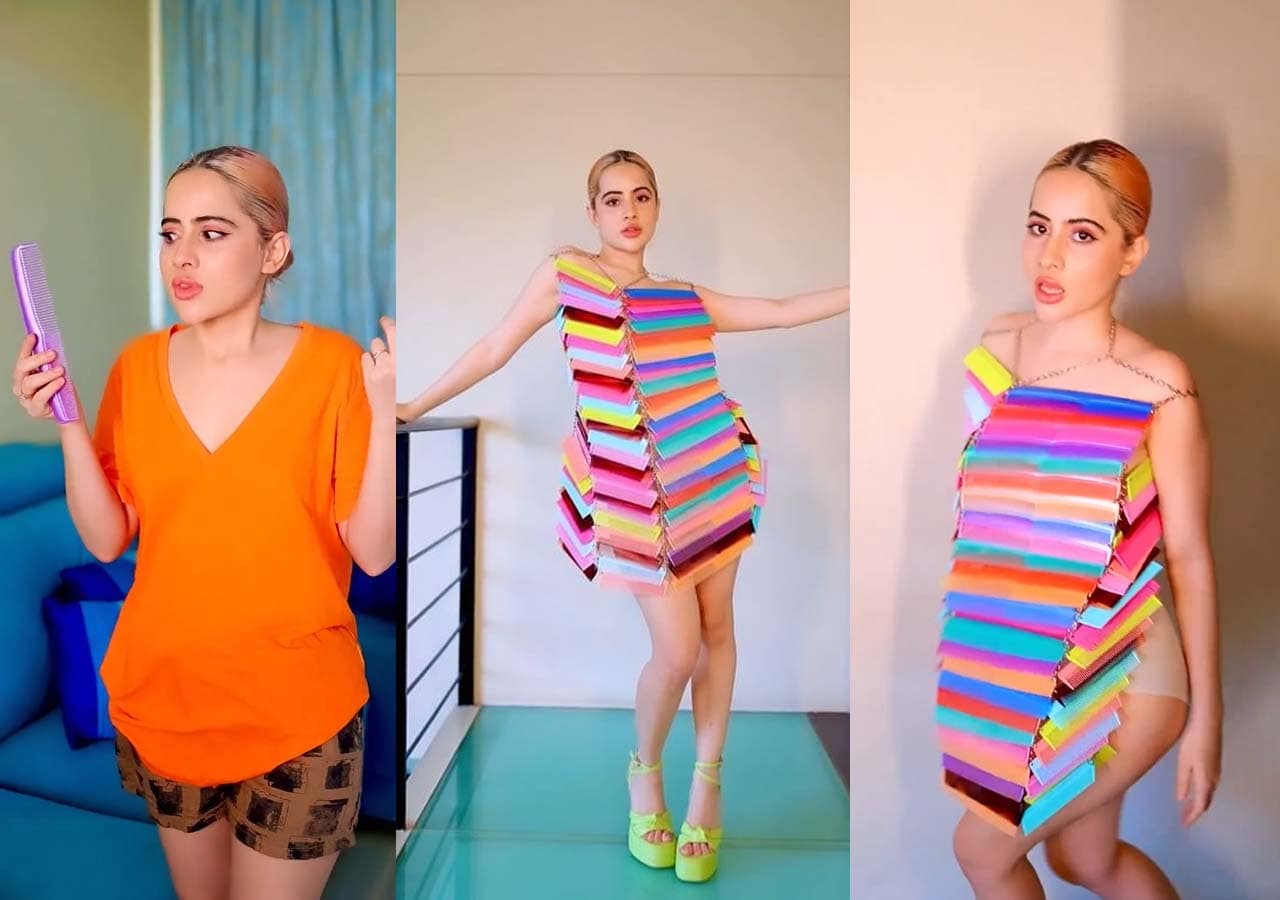 Urfi Javed new dress video gone viral : उर्फी जावेद की नई ड्रेस का ...