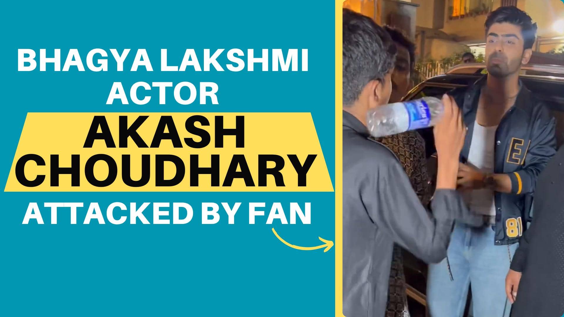 Bhagya Lakshmi star Akash Choudhary shockingly attacked by fan in Mumbai, video goes viral [Watch]