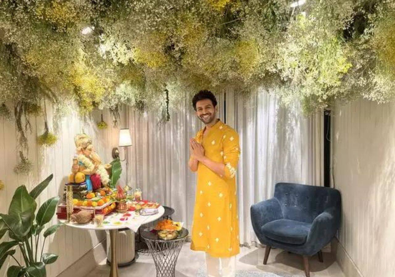 Ganesh Chaturthi 2023: Sara Ali Khan, Rasha Thadani, Mrunal Thakur and more at Kartik Aaryan's ...