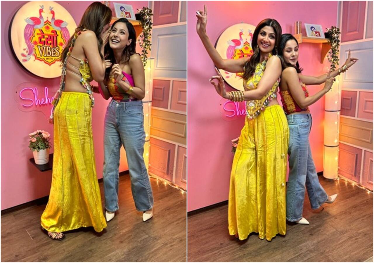 Shilpa Shetty And Shehnaaz Gill Photos Viral On Desi Vibes With ...
