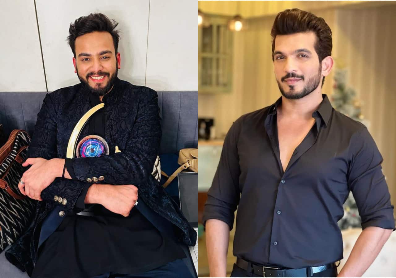 Bigg Boss OTT 2 winner Elvish Yadav calls Arjun Bijlani 'a woman' after the latter takes an ...