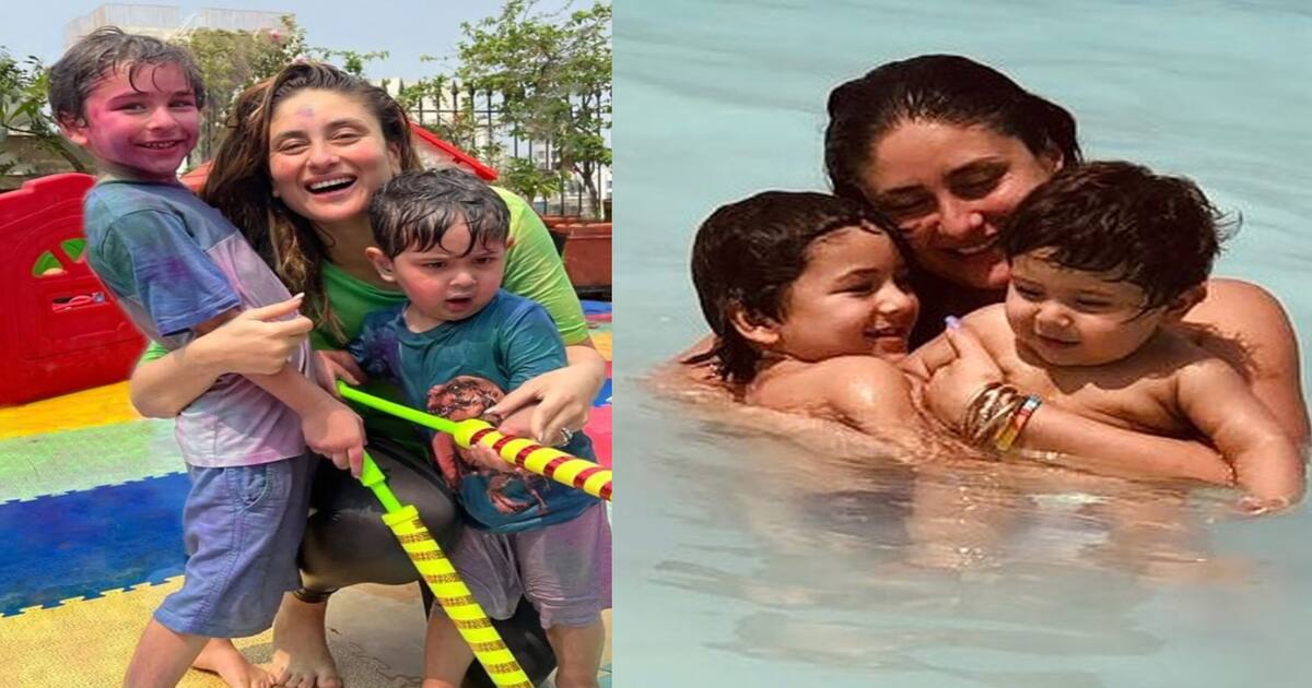Top 10 Kareena Kapoor Khan pics with Taimur and Jeh that express sheer joy