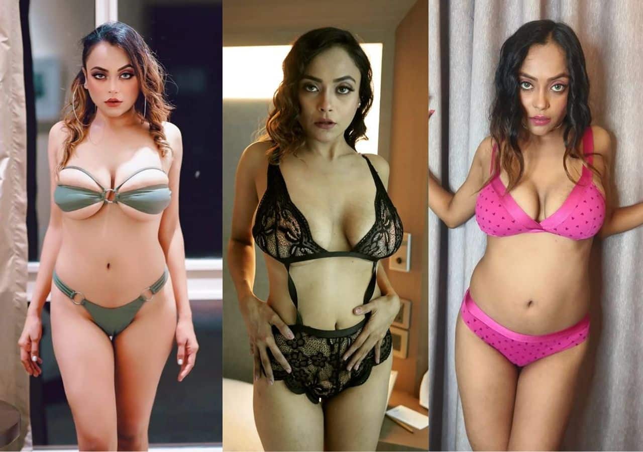 ullu app web series actress nehal vadoliya bold photos : उल्लू एप वेब सीरीज की एक्ट्रेस नेहल ...