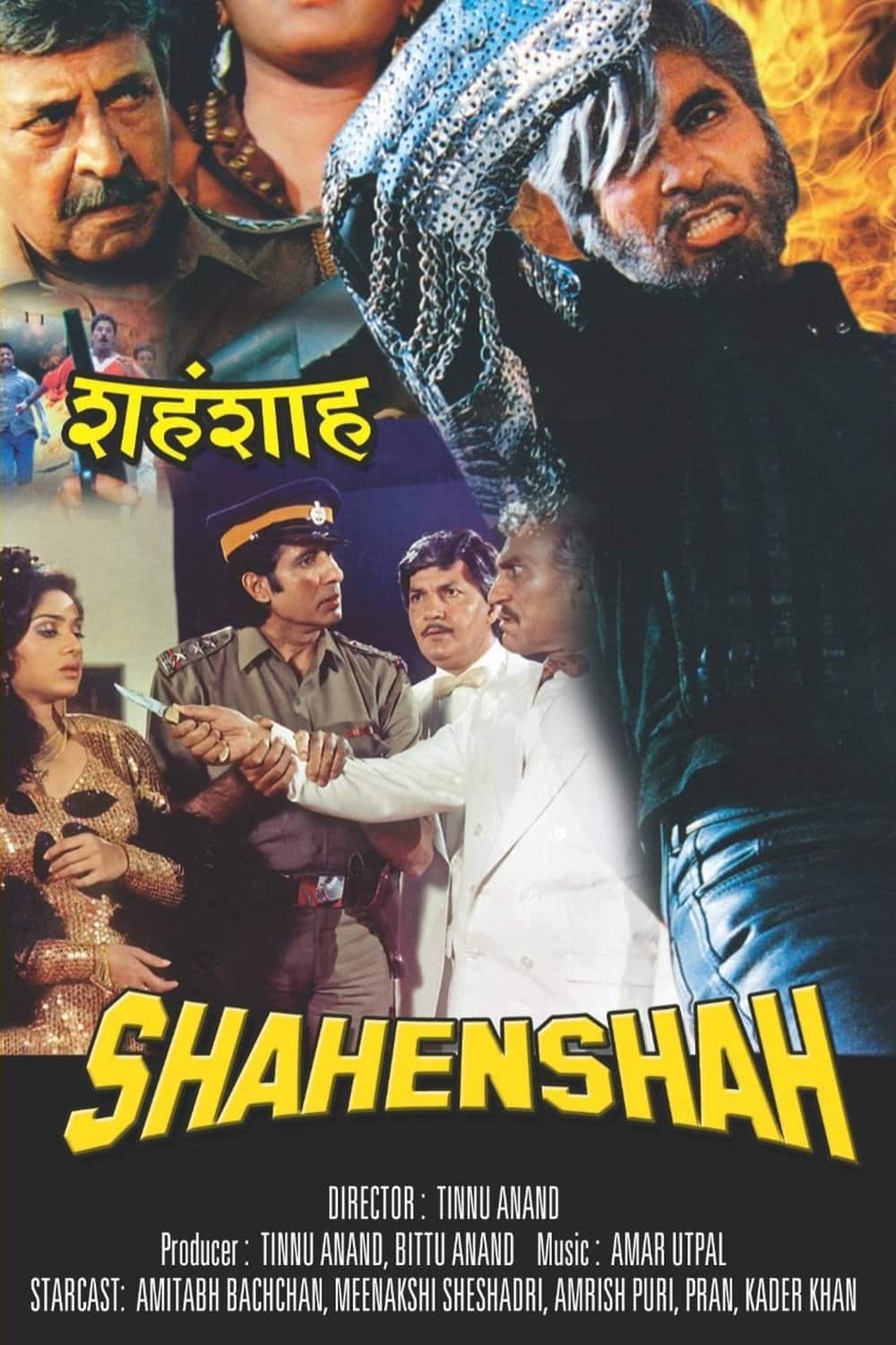 Shahenshah - Film Cast, Release Date, Shahenshah Full Movie Download, Online MP3 Songs, HD ...