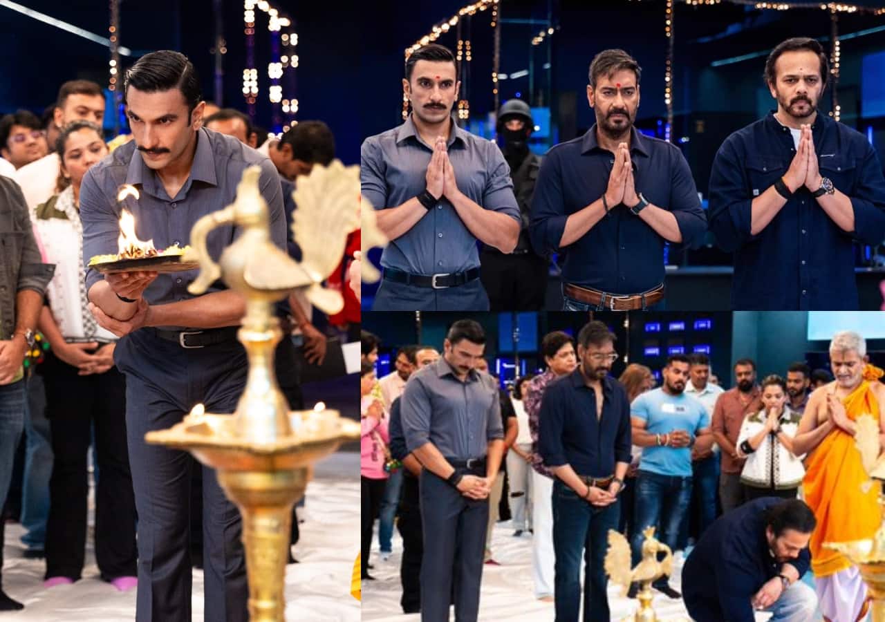 Singham Again goes on floor, Ranveer Singh is back as Simbaa with Ajay ...