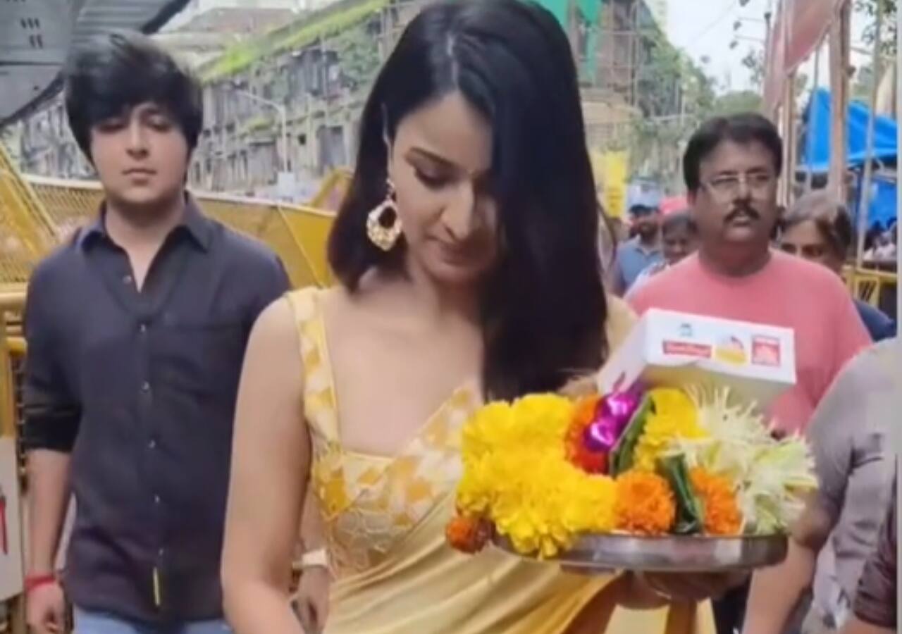 Mahima Makwana At Lalbaugcha Raja - महिमा मकवाना ने लालबाग चा राजा के ...