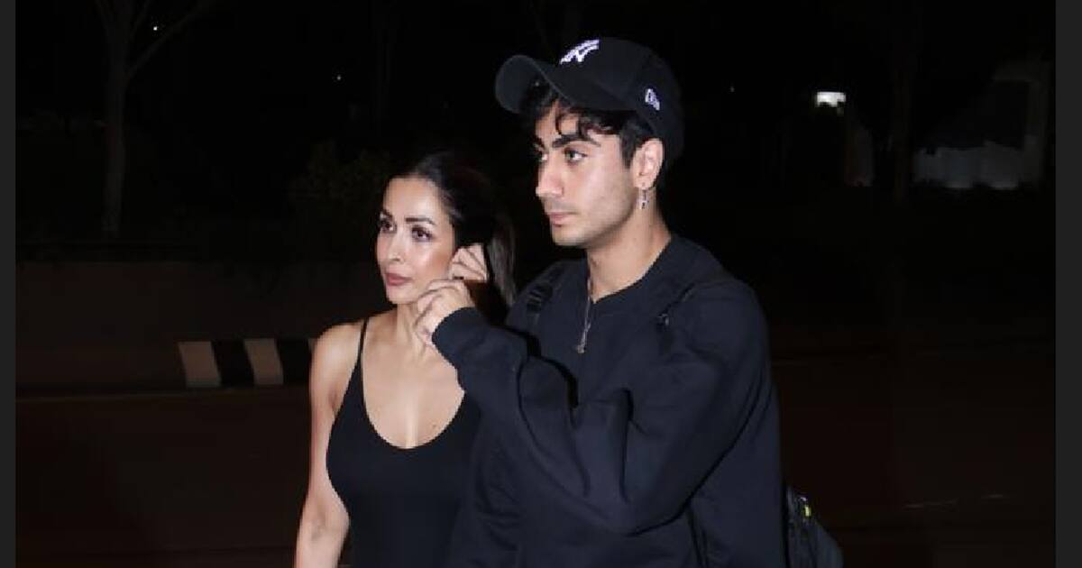 Arhaan Khan steals the limelight from Malaika Arora in recent pics