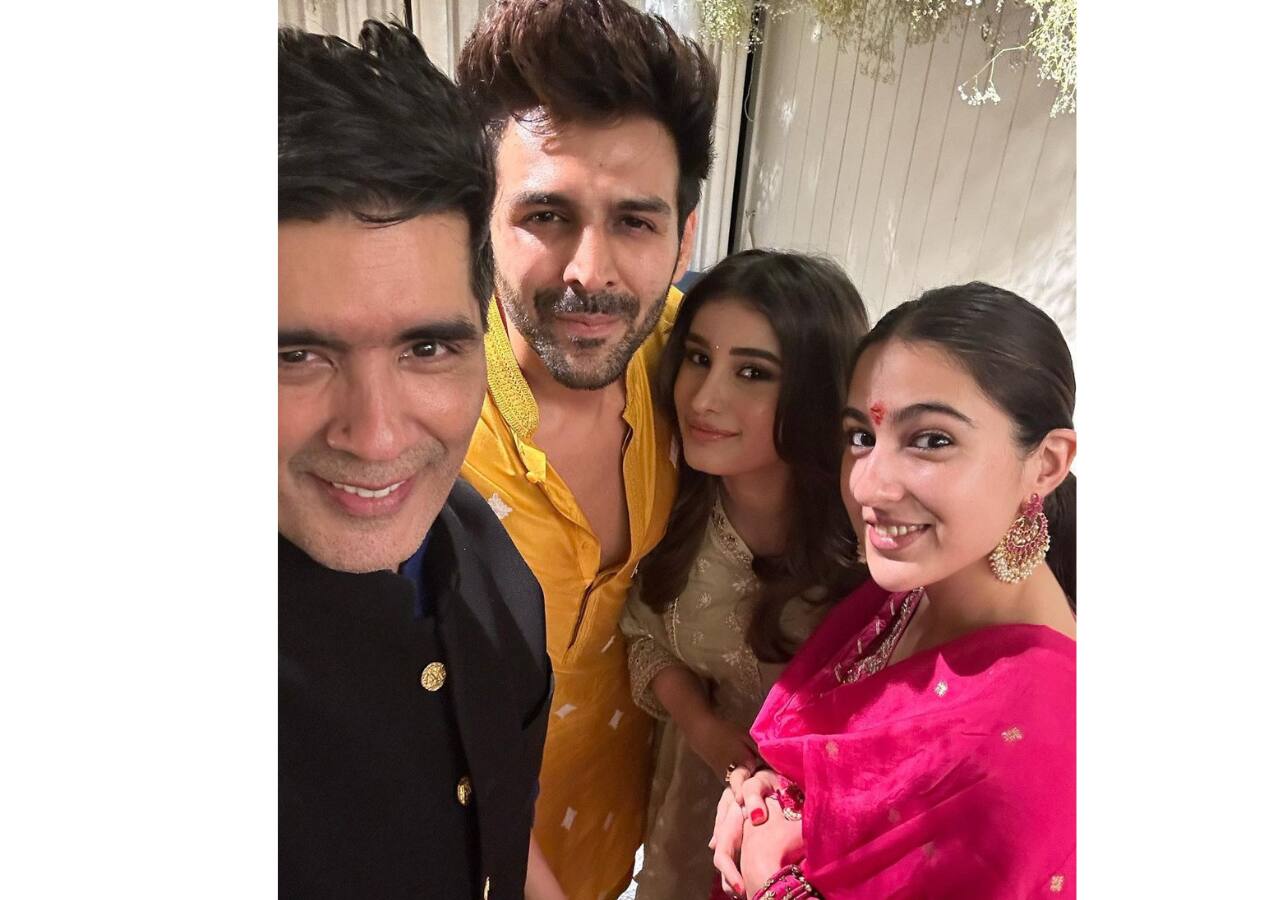 Rasha Thadani showed a charming Look in Ganpati celebration, stole the ...