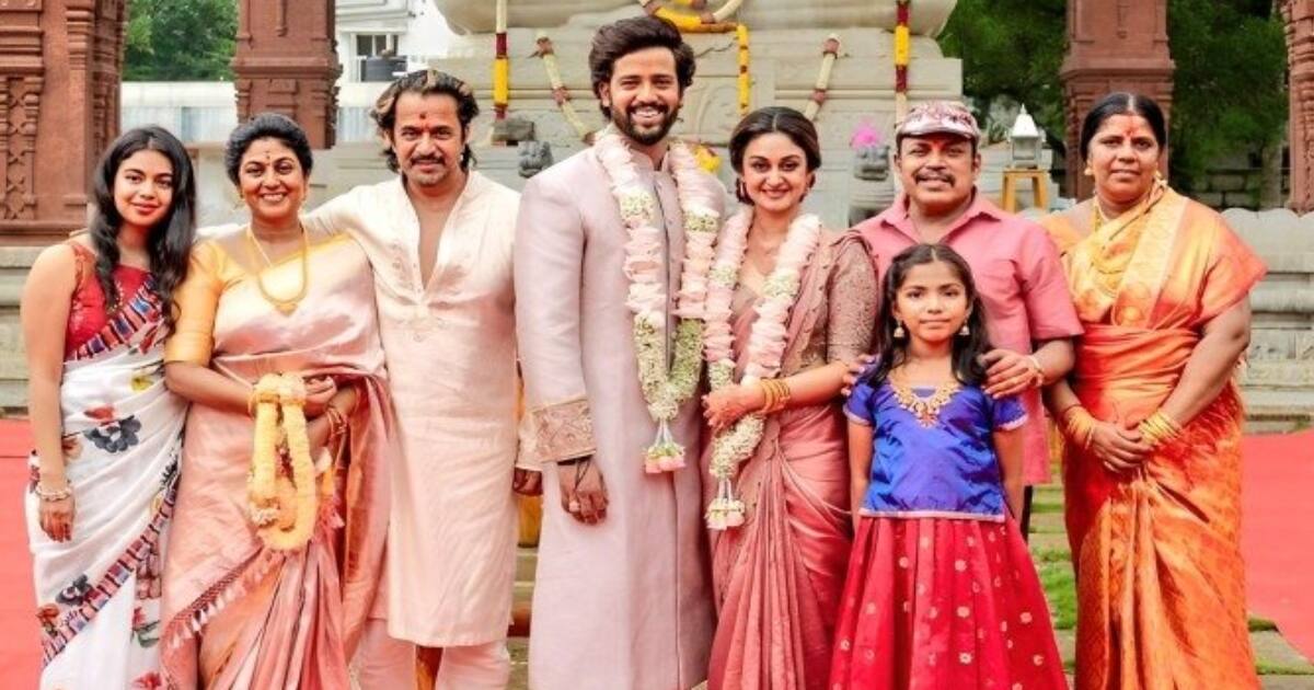 Arjun Sarja's daughter Aishwarya Arjun gets engaged to Umapathy Ramaiah; Check viral pics