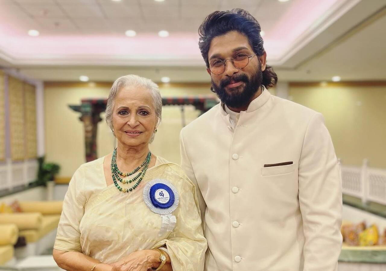 Allu Arjun shares memorable National Award pics with wife-family and ...