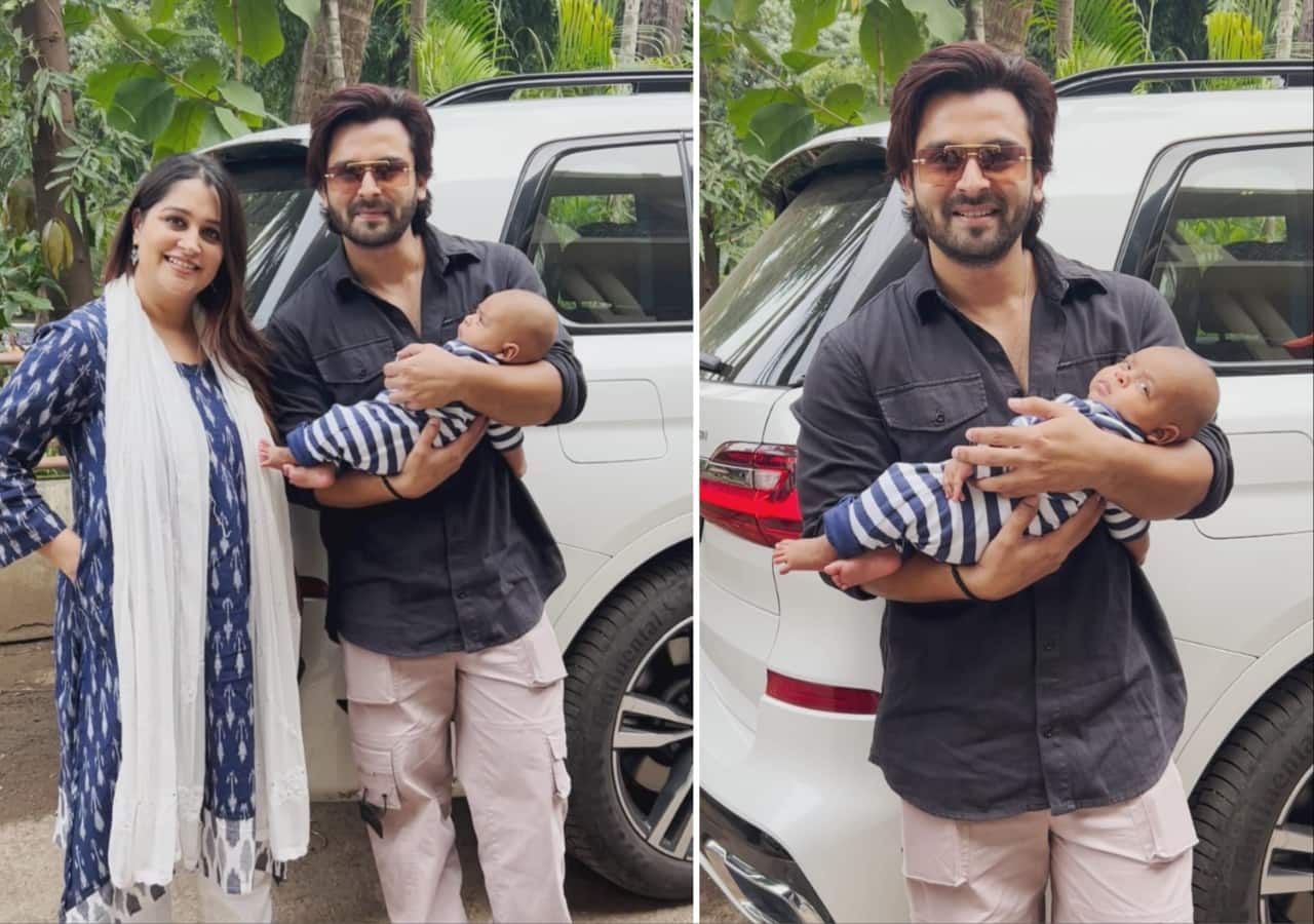 Shoaib Ibrahim And Dipika Kakar Spotted In Mumbai With Son Ruhaan ...